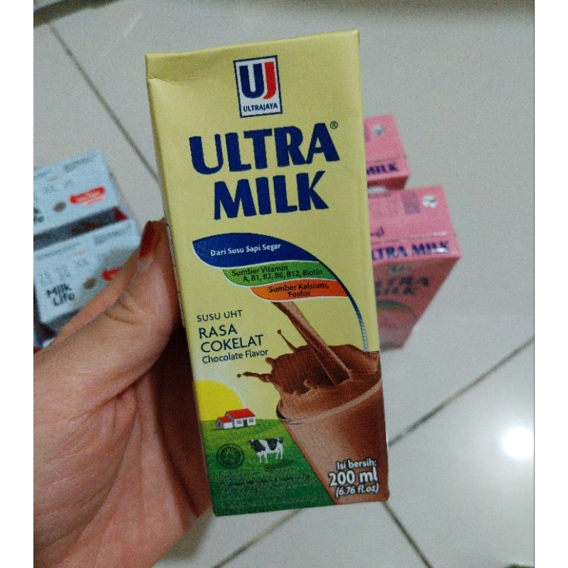 Jual susu uht ultra milk dan milk life | Shopee Indonesia