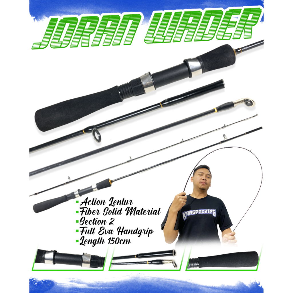 Jual Joran Wader 1-3lb Tanpa Sambung dan Sambung 2 Murah Berkualitas ...