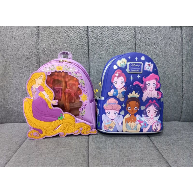 Jual Loungefly Disney Princess Rapunzel Lenticular and Disney Princess ...