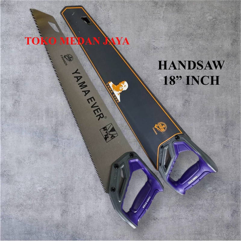 Jual GERGAJI GAGANG PVC YAMA EVER 18” INCH PREMIUM HAND SAW 450 MM ...