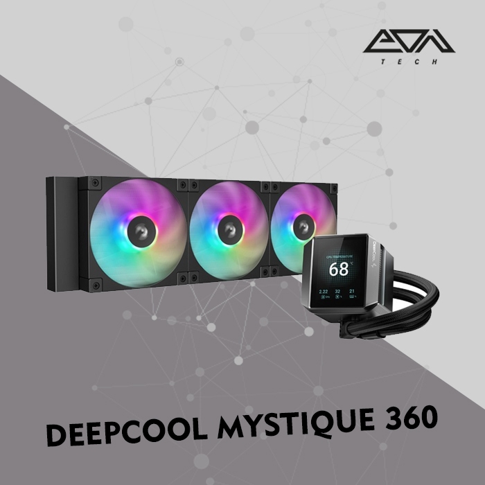 Jual DEEPCOOL MYSTIQUE 360 ARGB LIQUID AIO WATER CPU COOLER (360MM - TFT DISPLAY) | Shopee Indonesia