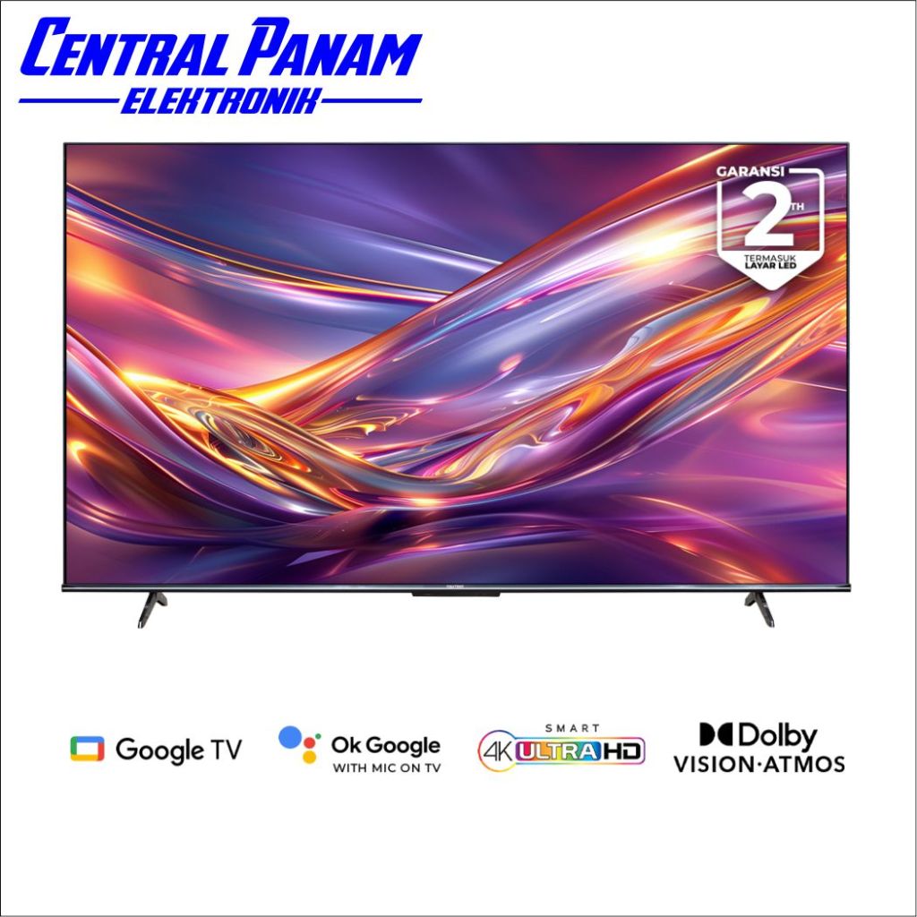 Jual POLYTRON 4K UHD Smart Google TV 65 Inch PLD 65UG5959 Central Panam ...