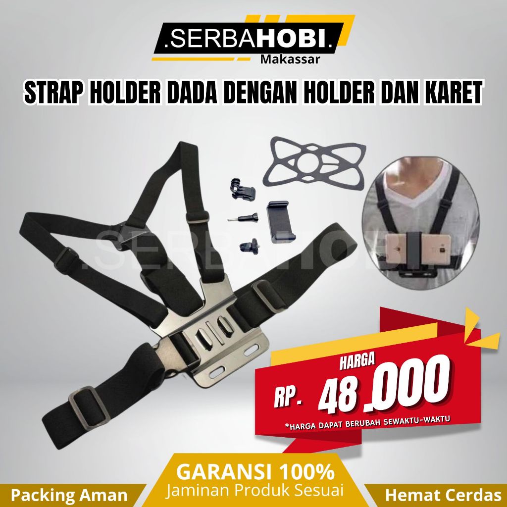 Jual Strap dada dengan Holder dan Karet untuk smartphone hp | Shopee ...