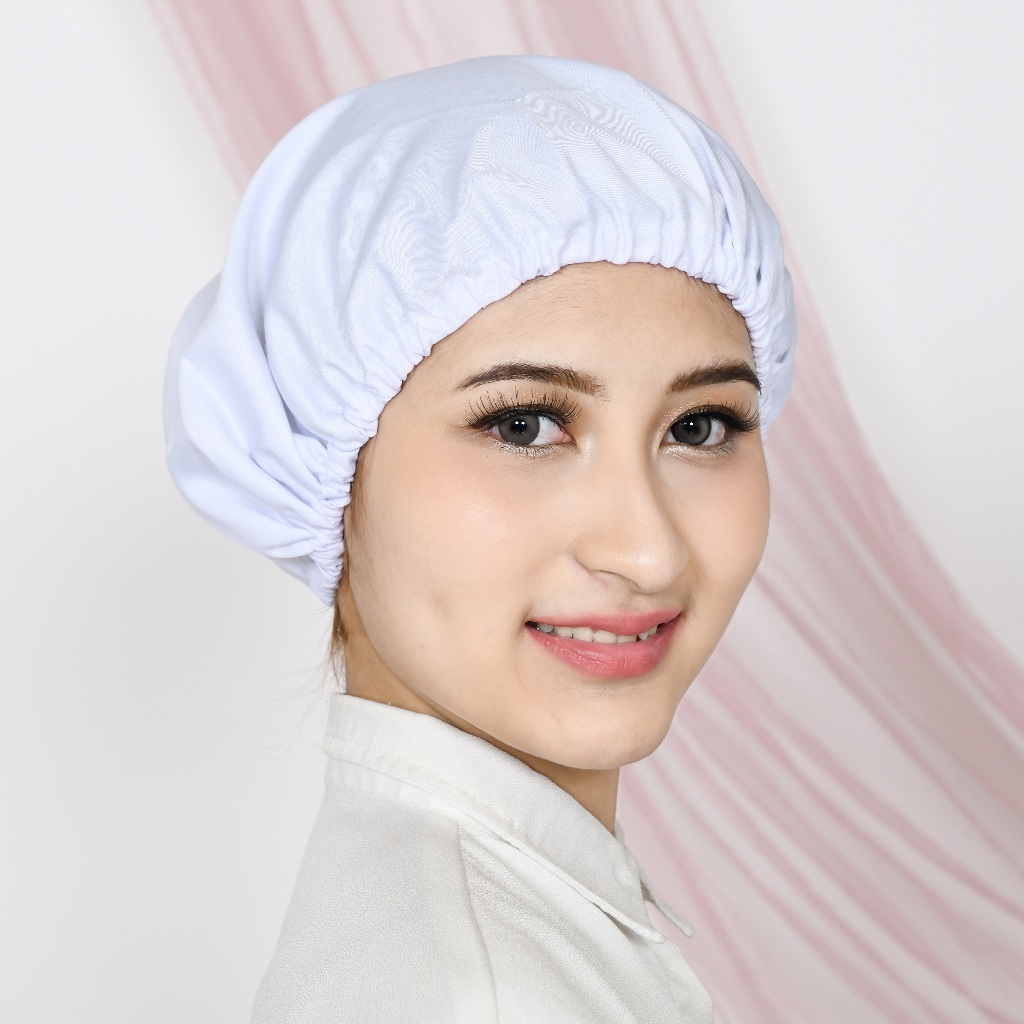 Jual Medisia - Head Cap Hair Net Kain Penutup Kepala Topi Medis Perawat ...