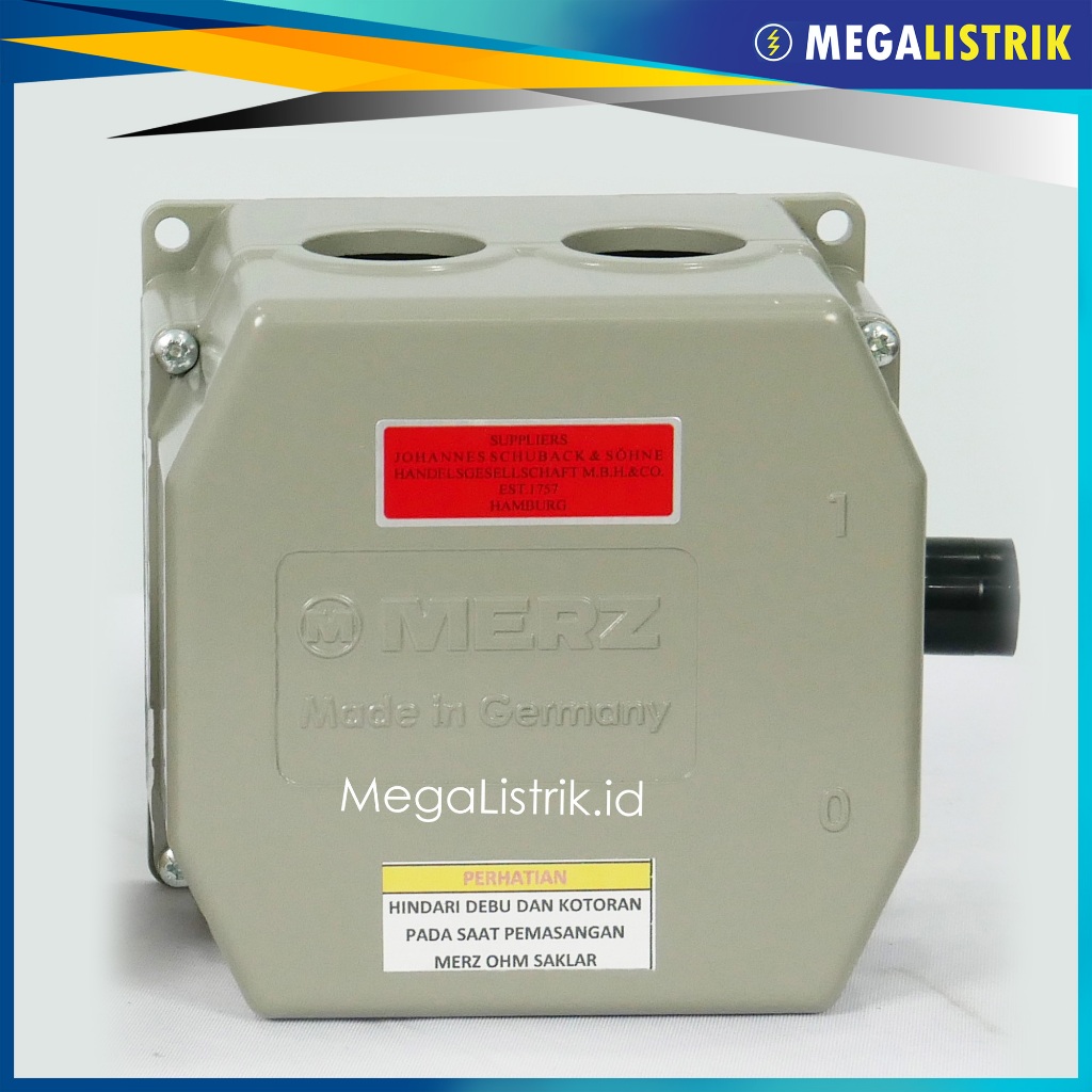 Jual MERZ GA 0-1 3P 63A OHM SAKLAR CAM / CHANGEOVER SWITCH / HANDLE ...