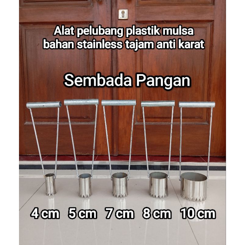 Jual Alat plong pelubang palstik mulsa berbagai ukuran | Shopee Indonesia