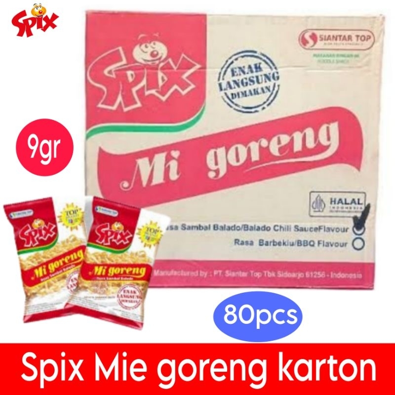 Jual Spix Mie Goreng balado Karton isi 80bj | Shopee Indonesia