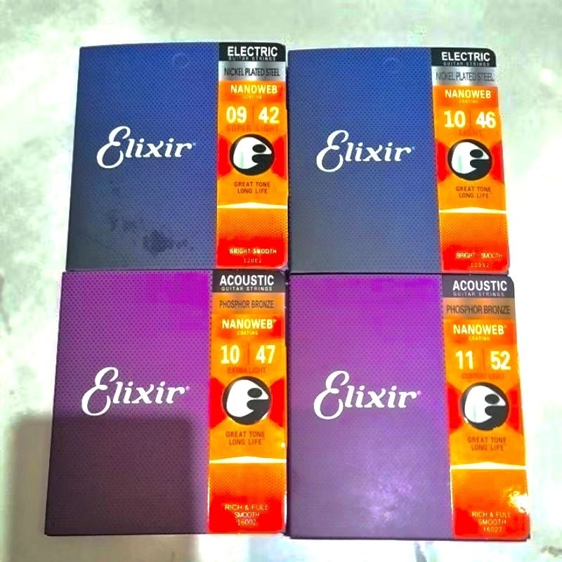 Jual Senar Gitar Akustik Dan Elektrik satu set | Shopee Indonesia