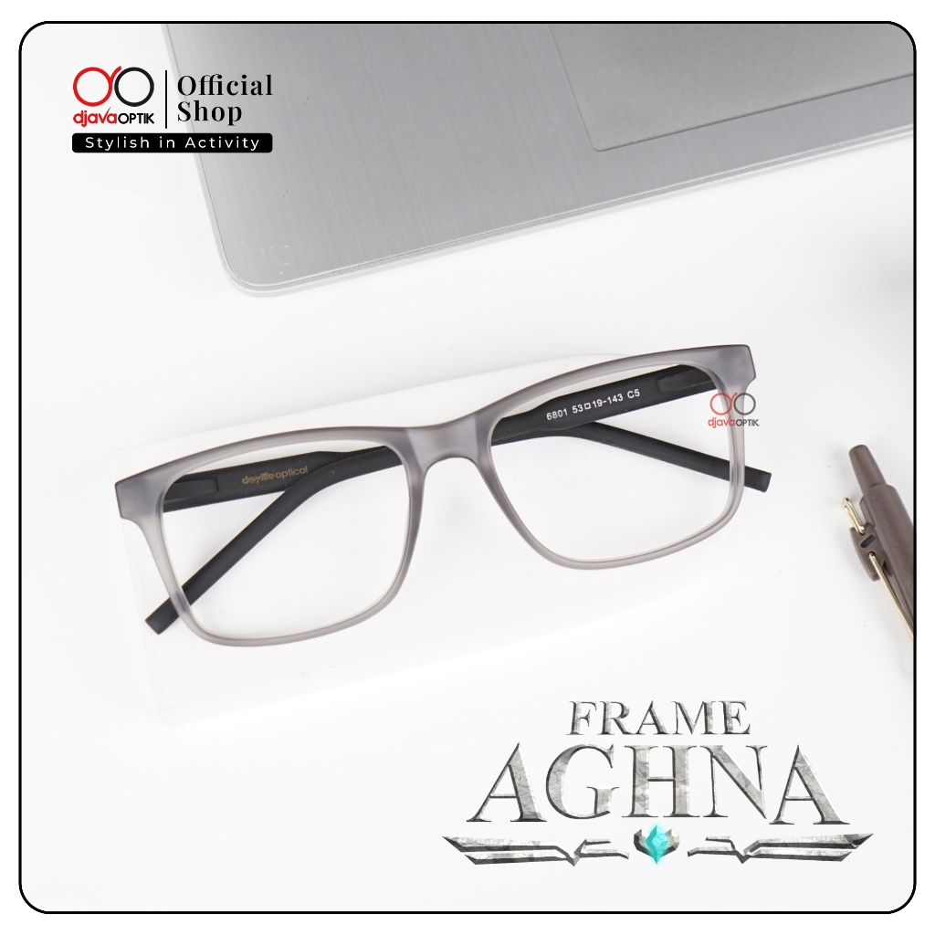 Jual DJAVA OPTIK - Frame Aghna - Kacamata Daylife Sporty Plastik Kokoh Special Edition Normal ...