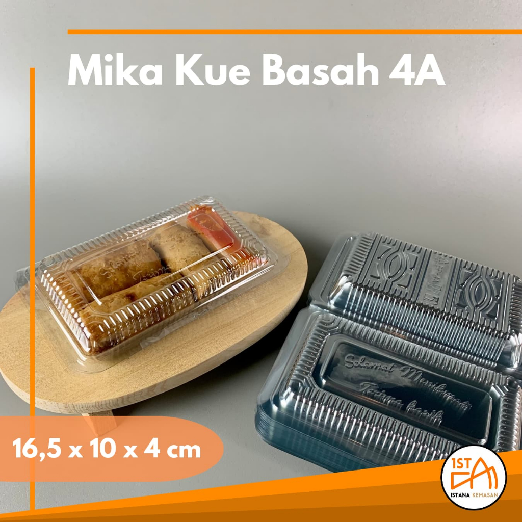 Jual Mika plastik kue basah / jajanan pasar 4A | Shopee Indonesia