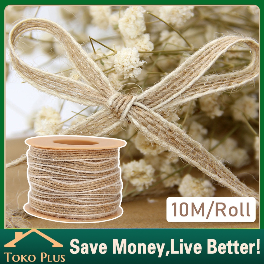 Jual 10M/Roll Pita Goni Hampers Tali Pita Kain Kado Pita goni untuk ...