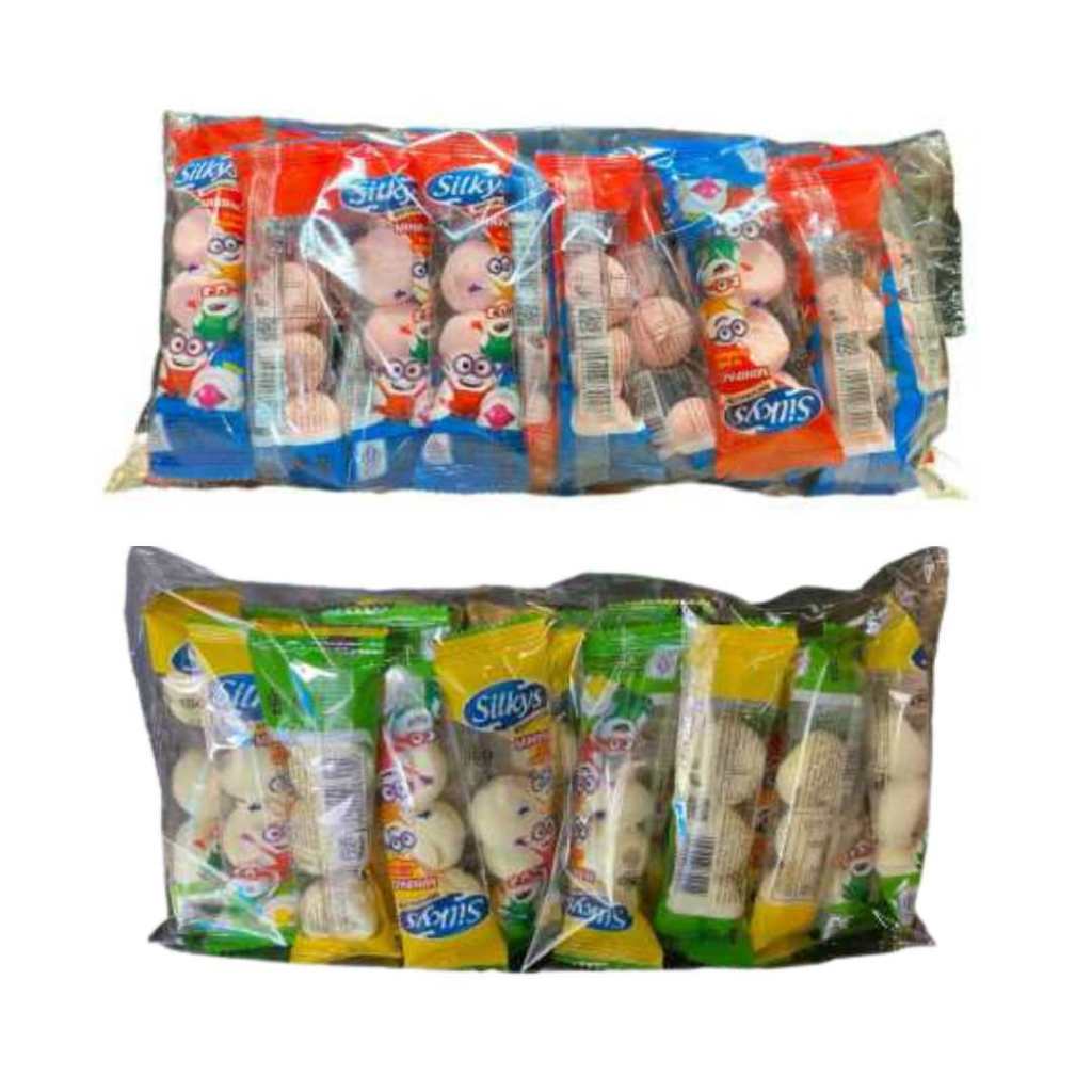 Jual Silkys Marshmallow Minipao (7gr x 20pcs) Permen Mallow Kenyal ...