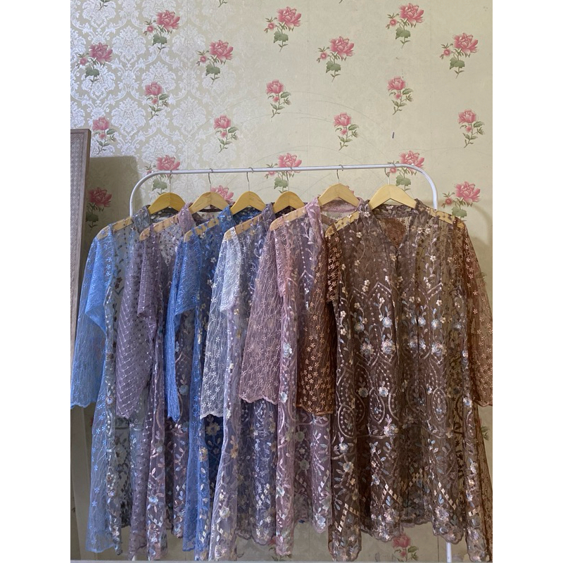 Jual Rea outer brokat / brokat outer makassar / atasan pesta | Shopee ...