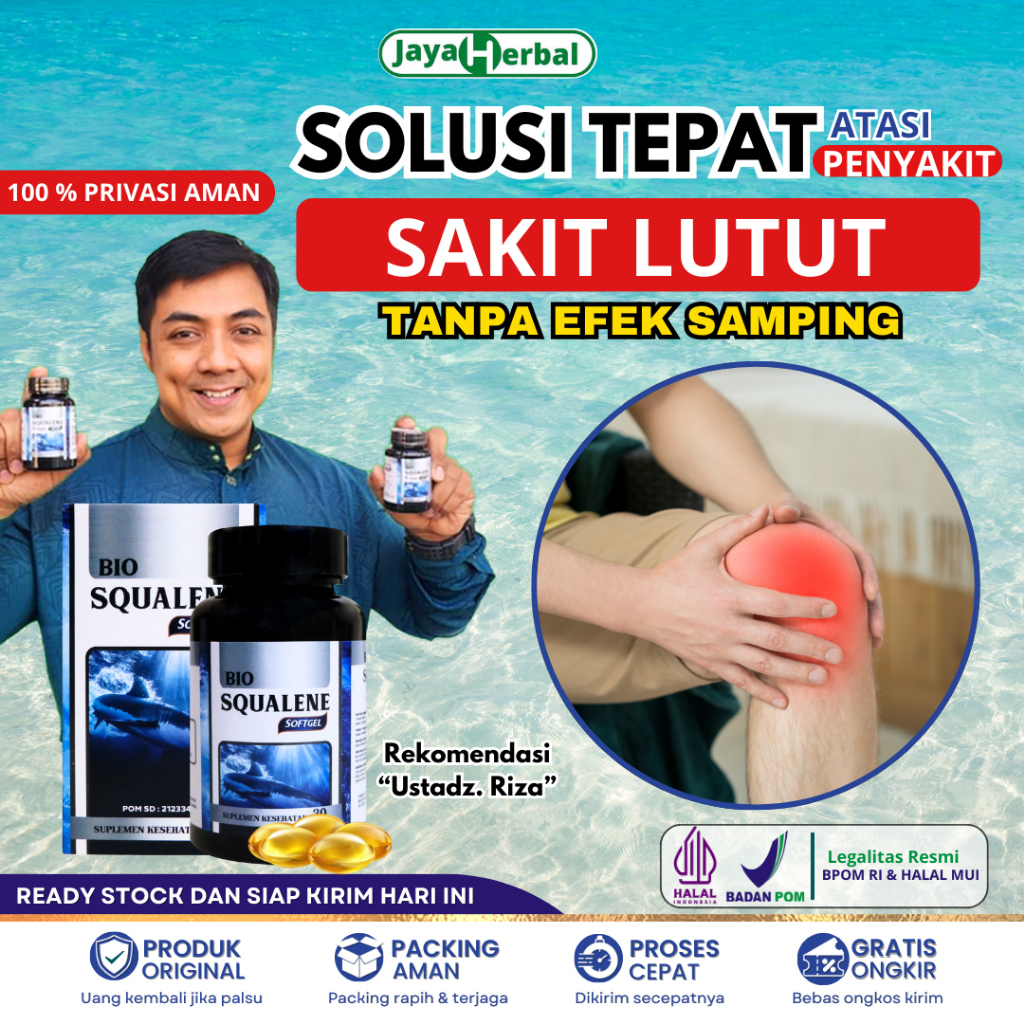 Jual BIO SQUALENE - Obat Pelumas Sendi Lutut, Nyeri Sendi Lutut ...