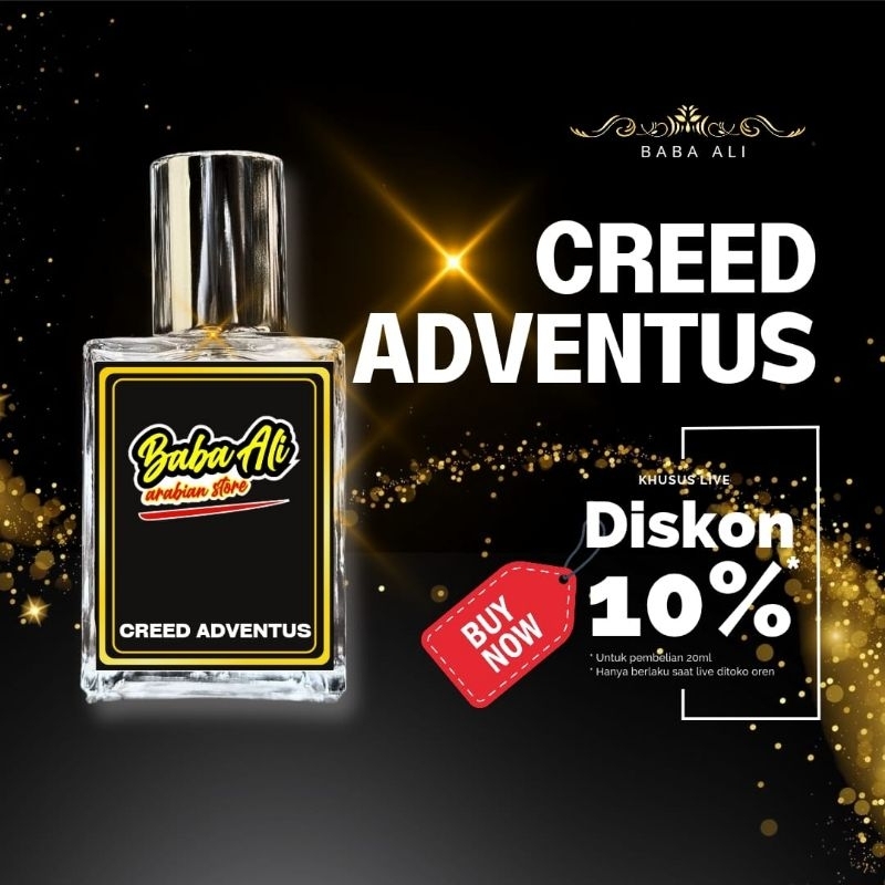 Jual CREED ADVENTUS BY BABA ALI PARFUMS | Shopee Indonesia