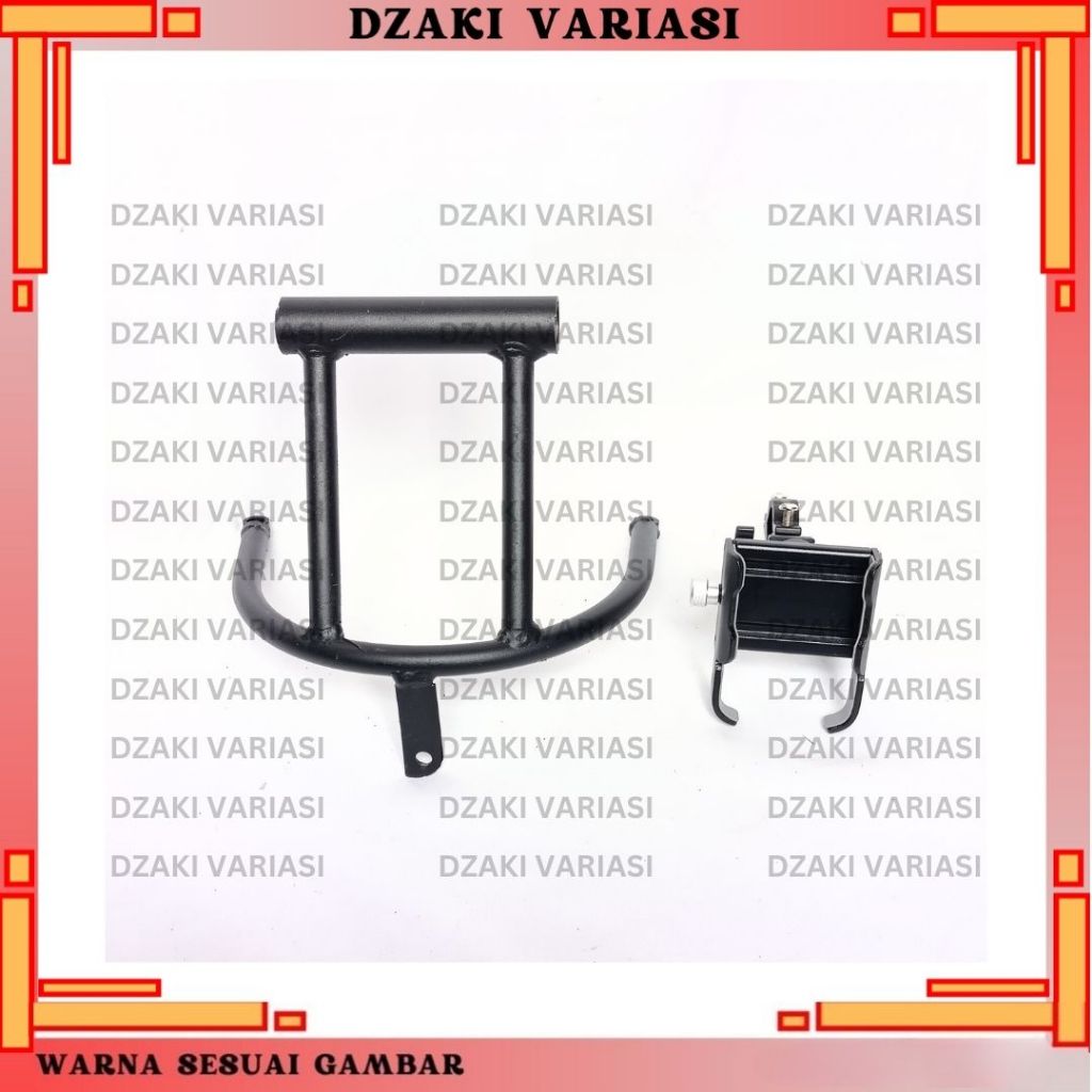 Jual PAKET HOLDER GPS HP NMAX OLD STANDAR PHONE HOLDER ALUMUNIUM STANG ...