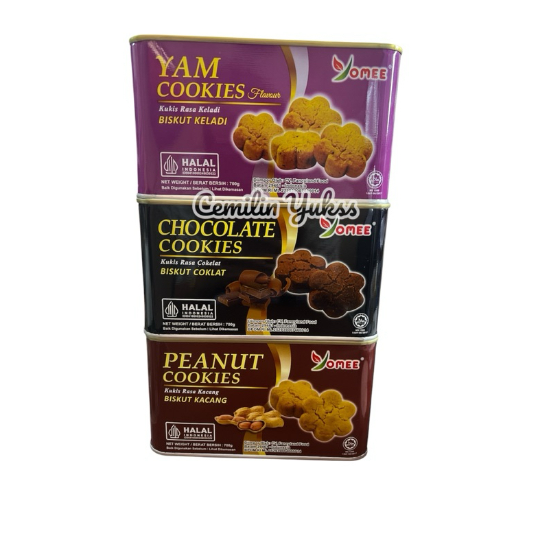 Jual Yomee Yam Cookies Peanut Cookies Chocolate Cookies Kukis Rasa ...