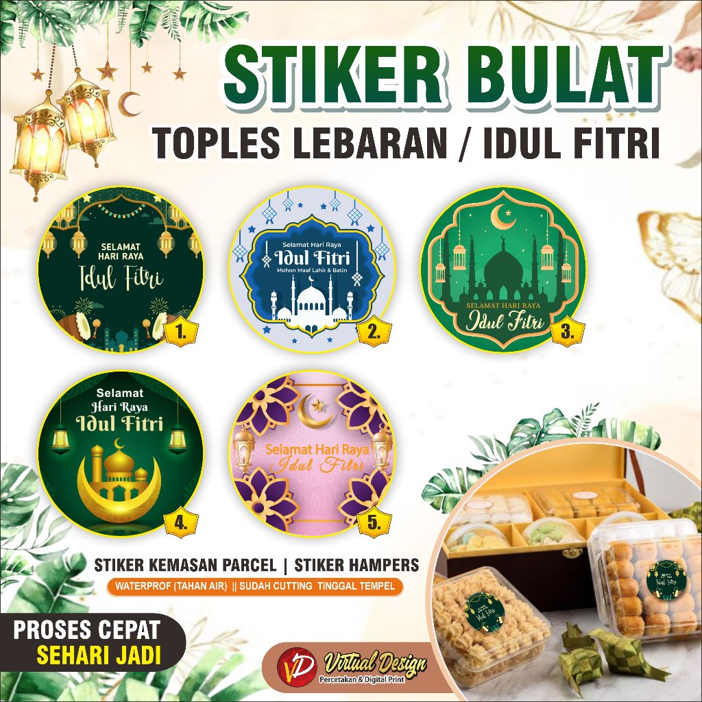 Jual STIKER LABEL TOPLES LEBARAN | STIKER KEMASAN | STICKER CUSTOM ...