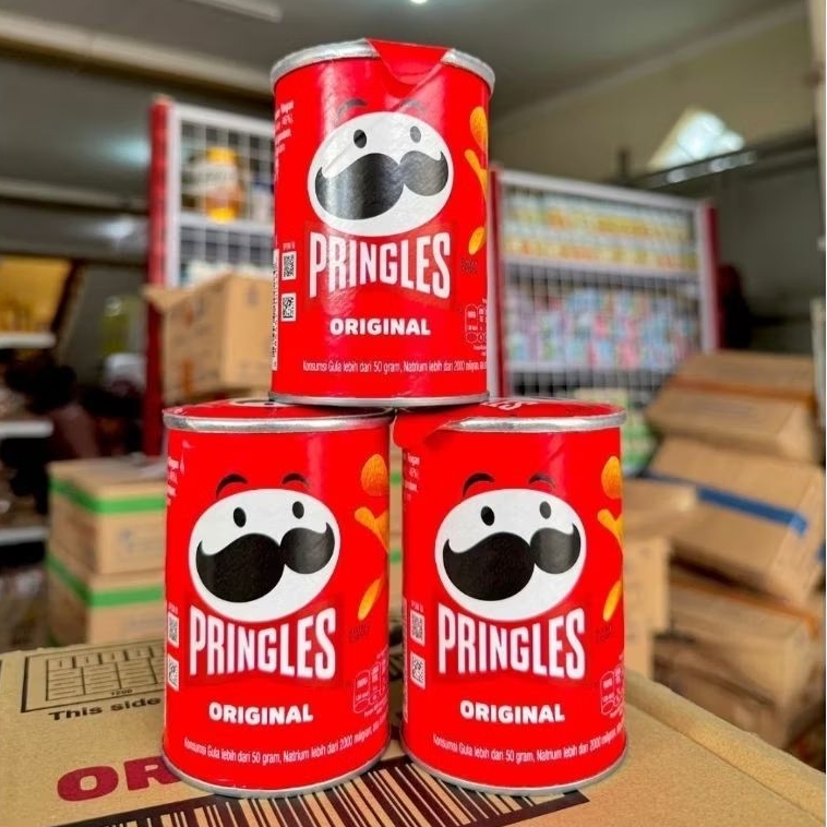 Jual Pringles Potato Crisps Original 42 g & 102 g Pringles All Varian ...