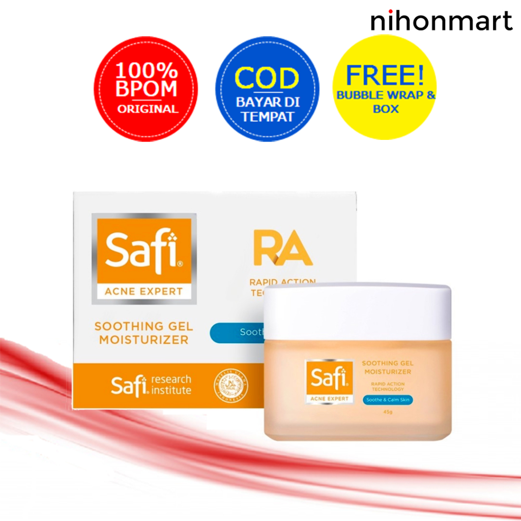 Jual Safi Acne Expert Soothing Gel Moisturizer 45g | Shopee Indonesia