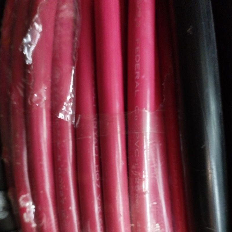 Jual KABEL SERABUT NYAF 25MM 25 MM FEDERAL MERAH ECERAN METERAN | Shopee Indonesia