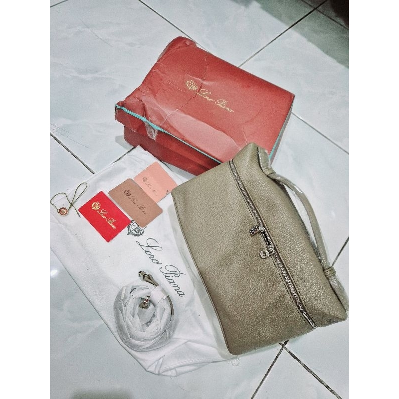Jual loro piana l27 extra bag (NEW) full leather by cosmo butik ci dian ...