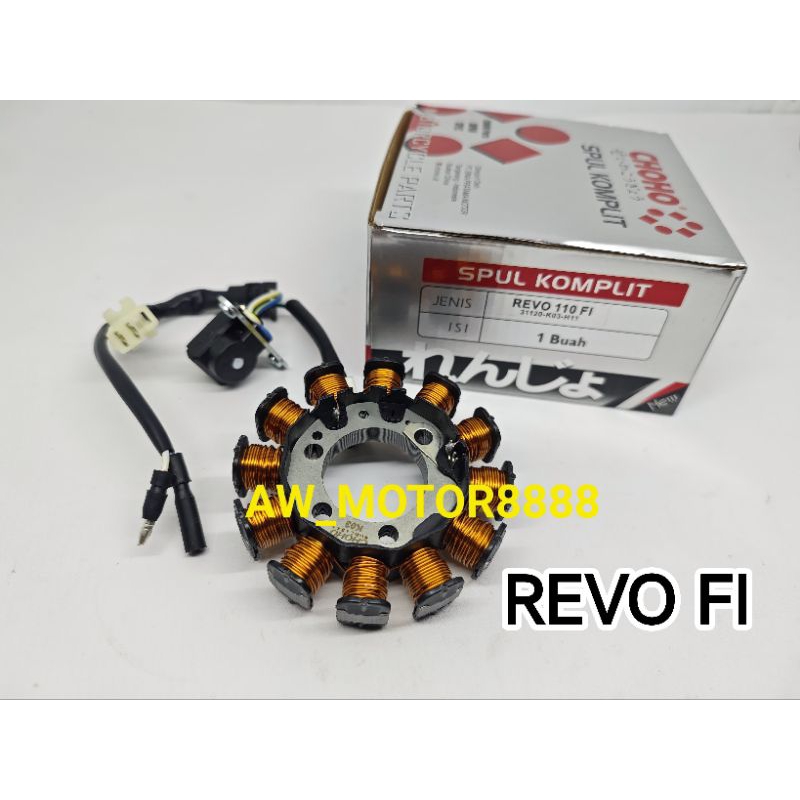 Jual SPUL SPULL SPOOL SPOL ASSY REVO FI INJEKSI GULUNGAN SPULL SPUL SPOOL SPOL PENGAPIAN KOMPLIT ...