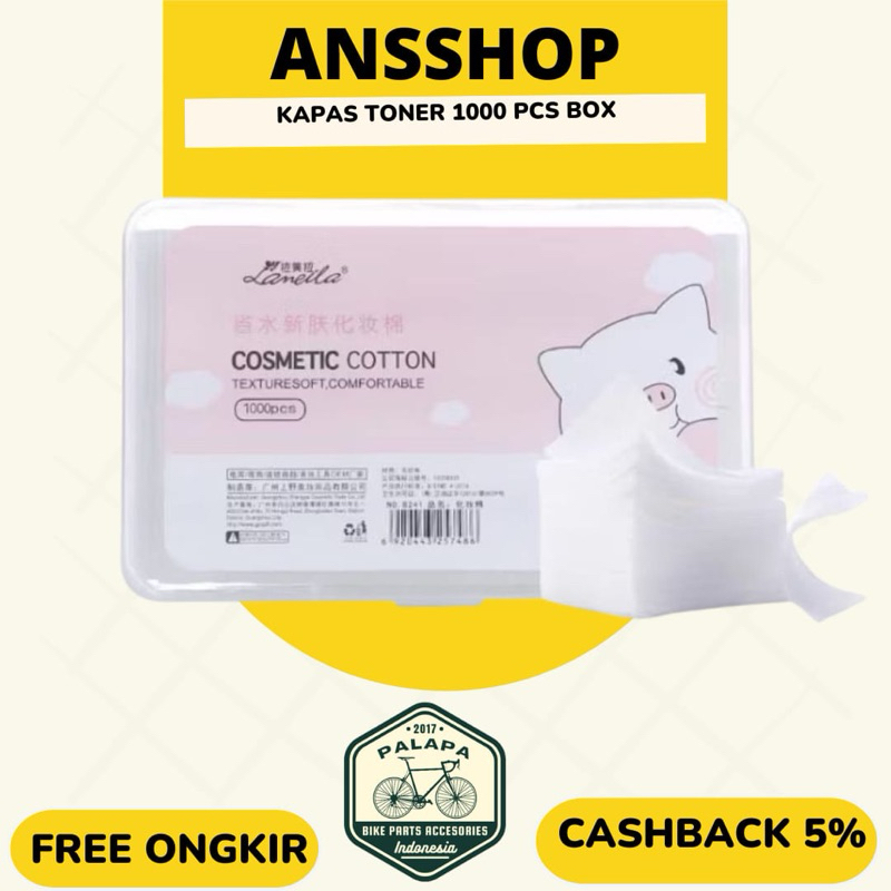 Jual LAMEILA KAPAS TONER TIPIS 1000 PCS + BOX | Shopee Indonesia