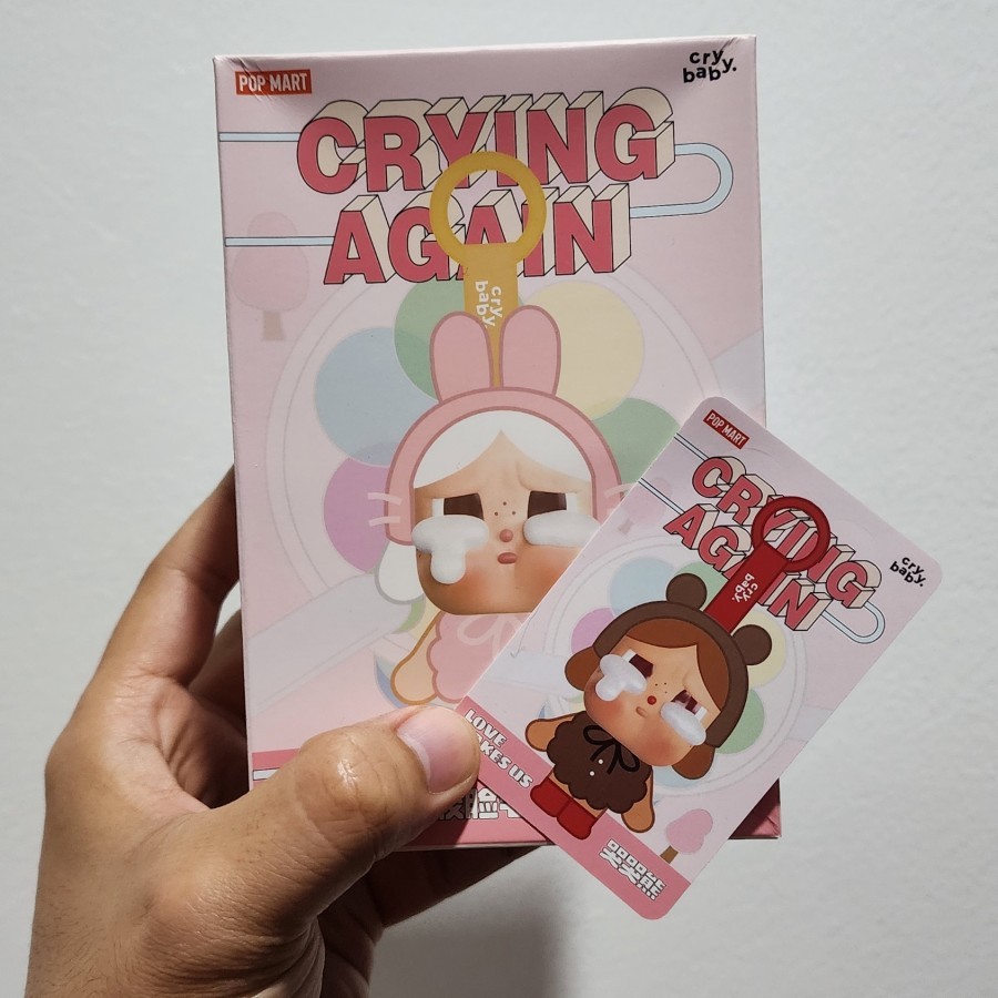Jual POP MART CRYBABY CRYING AGAIN PENDANT VINYL DOLL 100% ORIGINAL ...