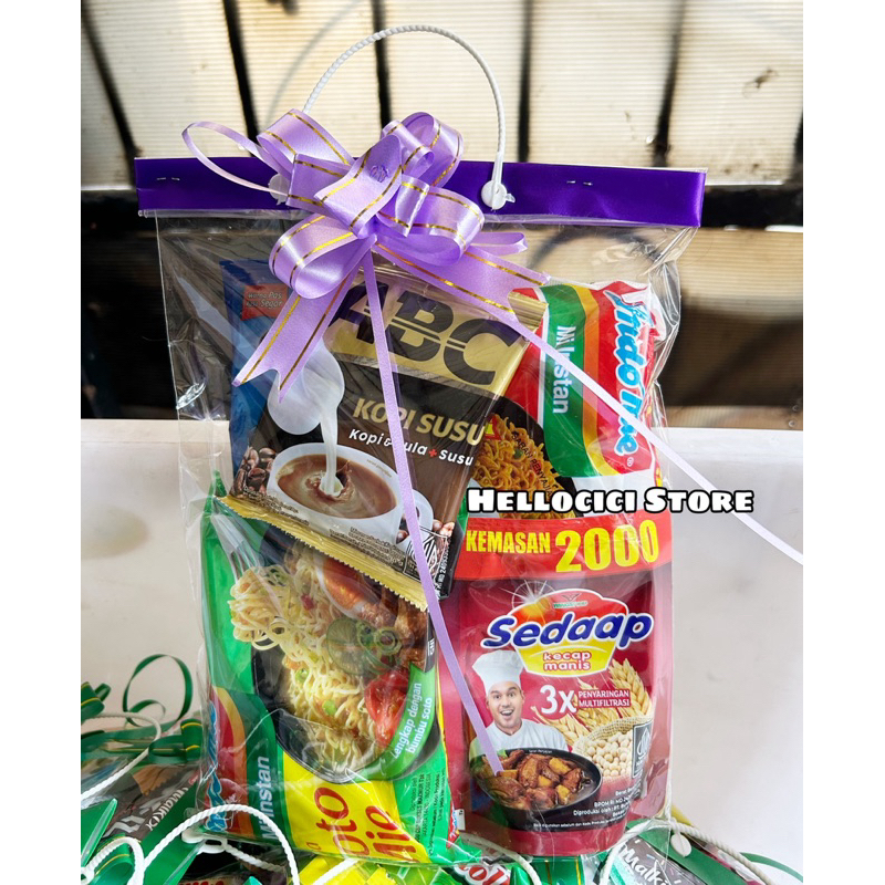 Jual (FREE CARD) PAKET SEMBAKO MURAH PARCEL SEMBAKO KEMASAN CANTIK ...