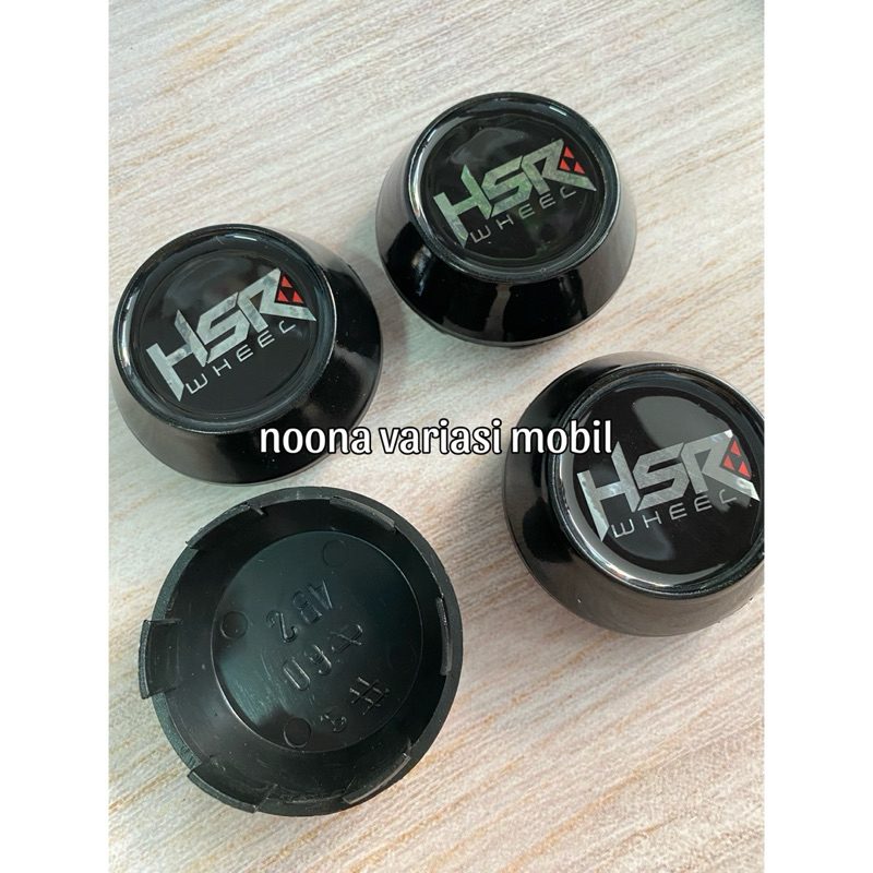 Jual Premium Tutup Dop Velg HSR hitam kerucut 6cm | Shopee Indonesia