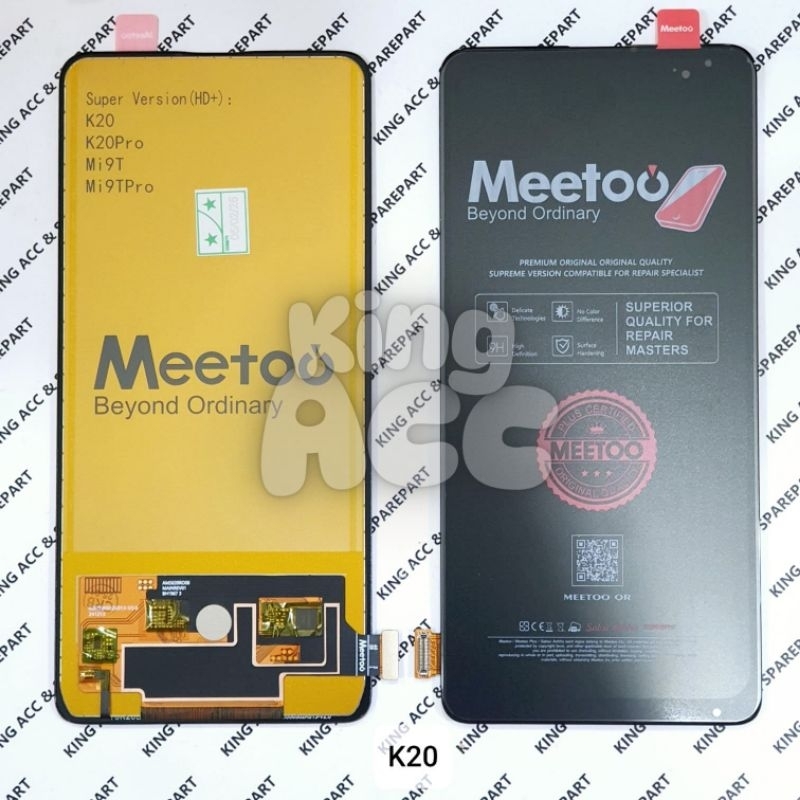 Jual NEW MEETOO LCD TOUCHSCREEN XIAOMI REDMI K20 / K20 PRO / MI9T / MI9T RPO BLACK MEETOO NOT ...