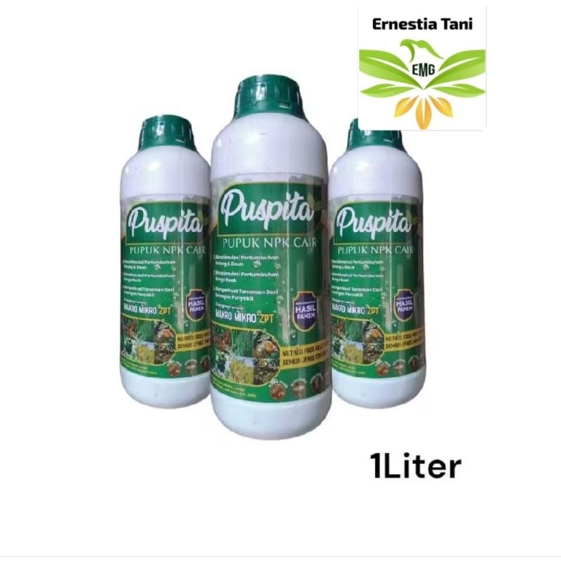 Jual Puspita 1 Liter Pupuk Nutrisis Cair Tanaman Perbanyak Tunas , Anakan Padi Dll MTI | Shopee ...