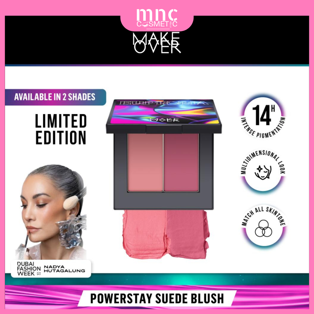 Jual MAKE OVER Powerstay Suede Blush - Cream Blush, Blush On Make Over ...