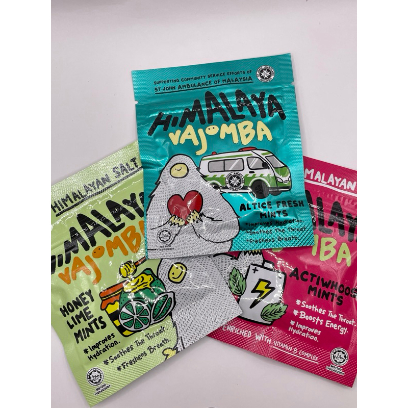 Jual READY STOCK Himalaya Salt Vajomba Candy / Permen Import Mint ...