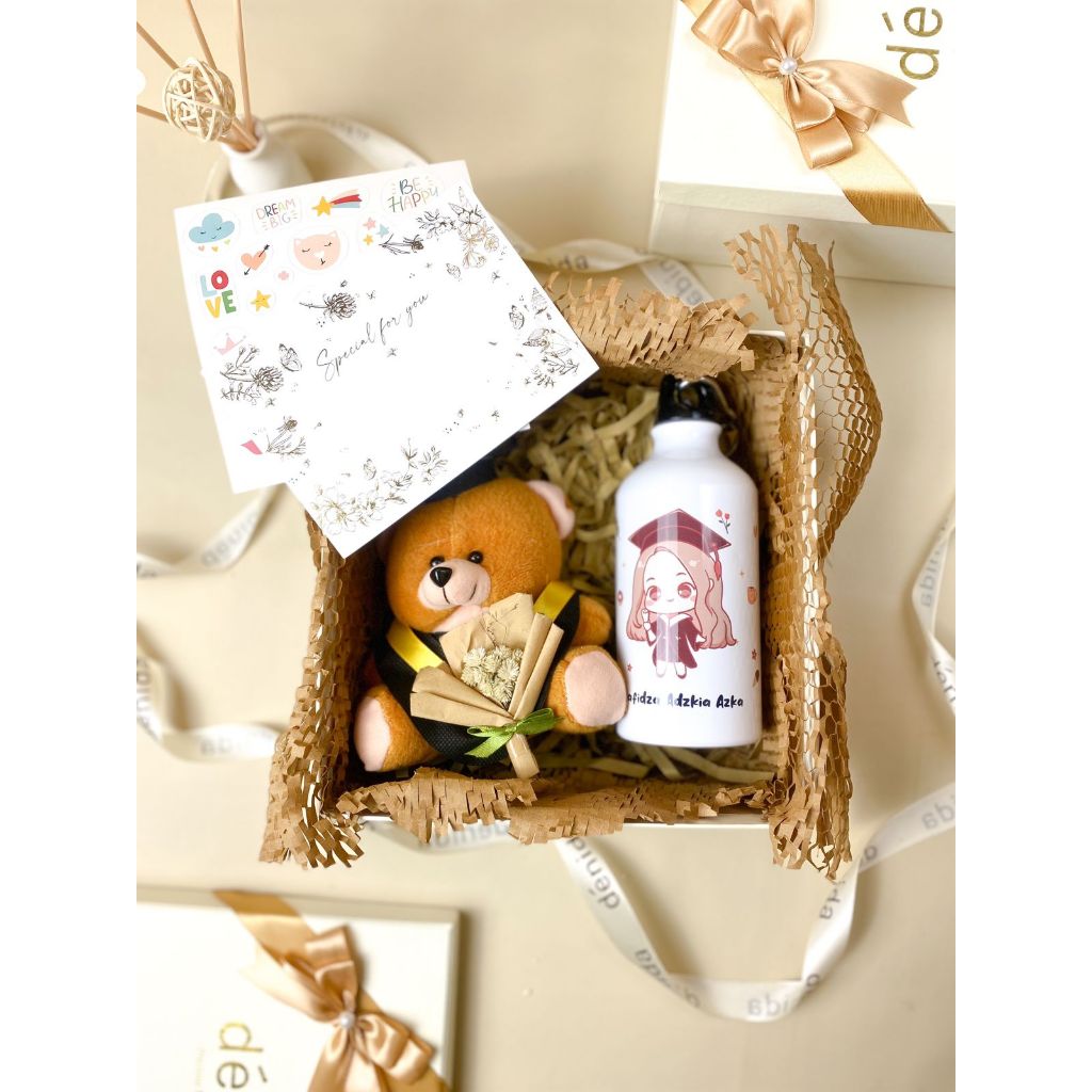 Jual Denida Graduation Gift Box | Tumbler Custom | Hadiah Botol Minum ...