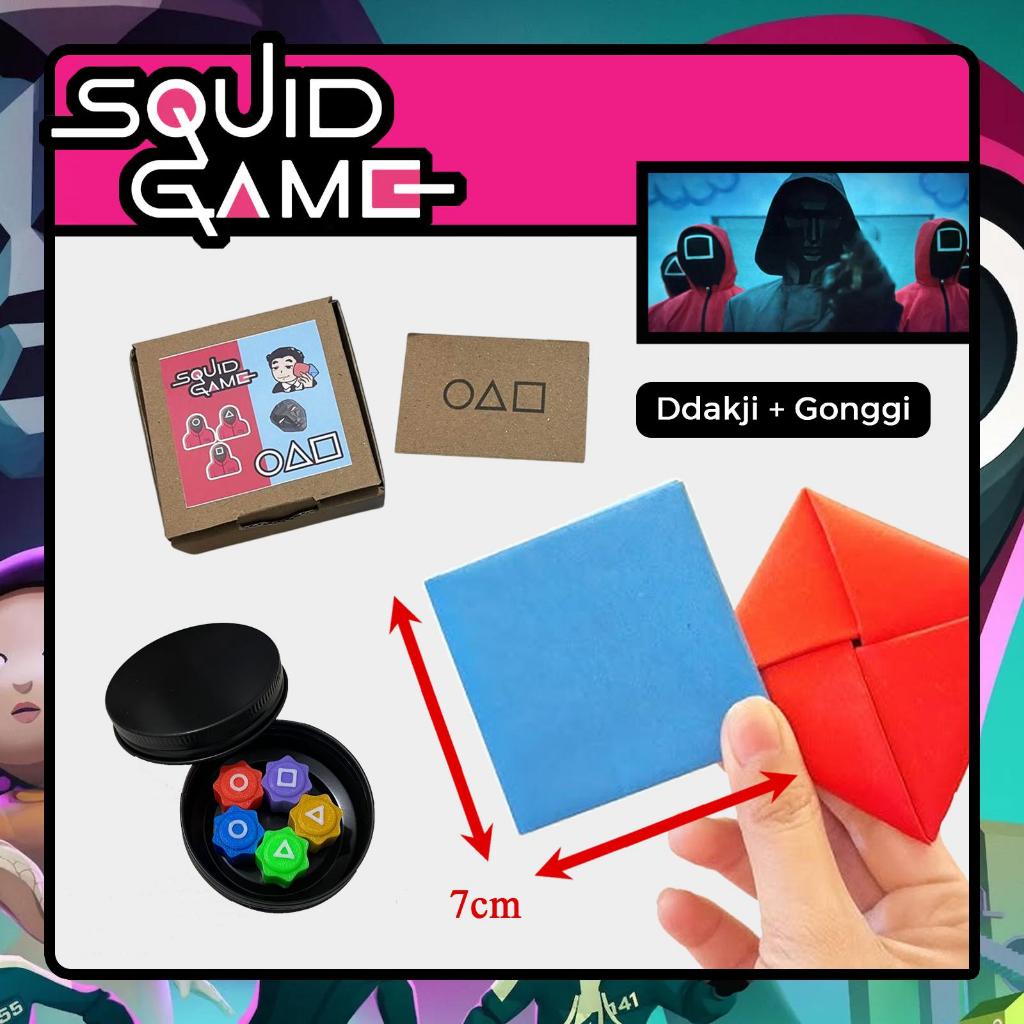 Jual [Bundle] Mainan Squid Game 2 Lengkap Gong Gi Lempar Batu Jaegi ...