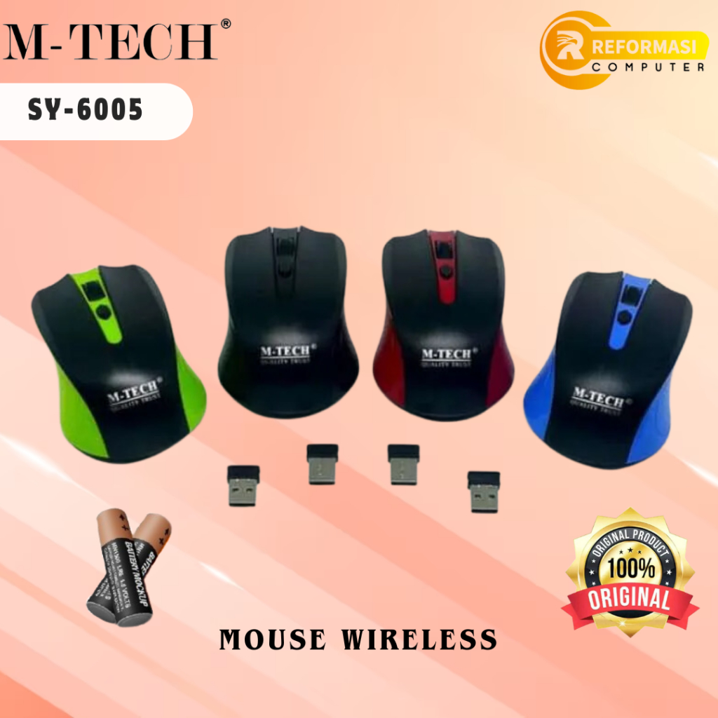 Jual M-TECH MOUSE WIRELESS SY-6005 | Shopee Indonesia