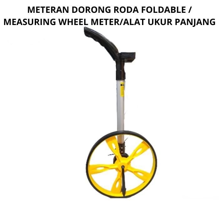 Jual METERAN DORONG RODA FOLDABLE / MEASURING WHEEL METER/ALAT UKUR ...
