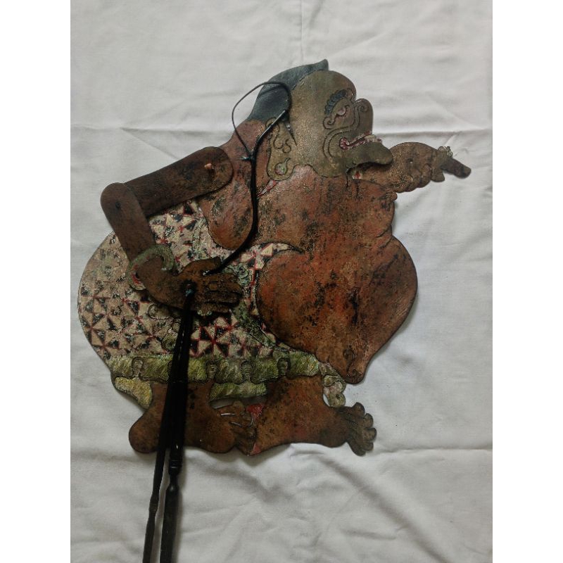 Jual WAYANG KULIT ASLI SEMAR KUNO LAWAS | Shopee Indonesia
