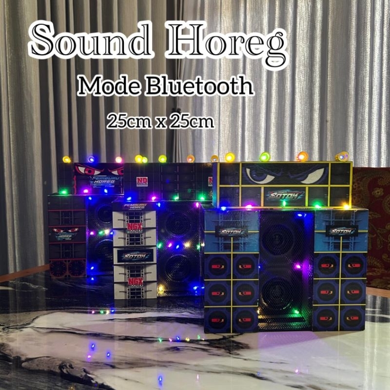 Jual Miniatur sound system 2.5inch / Sound Horeg siap bunyi mode bluetooth | Shopee Indonesia
