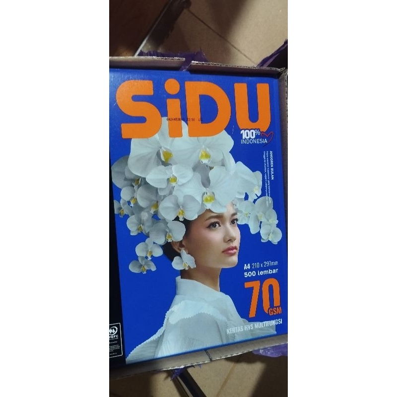 Jual Kertas HVS SIDU A4 75 gsm (1 rim/ 500 lembar) | Shopee Indonesia