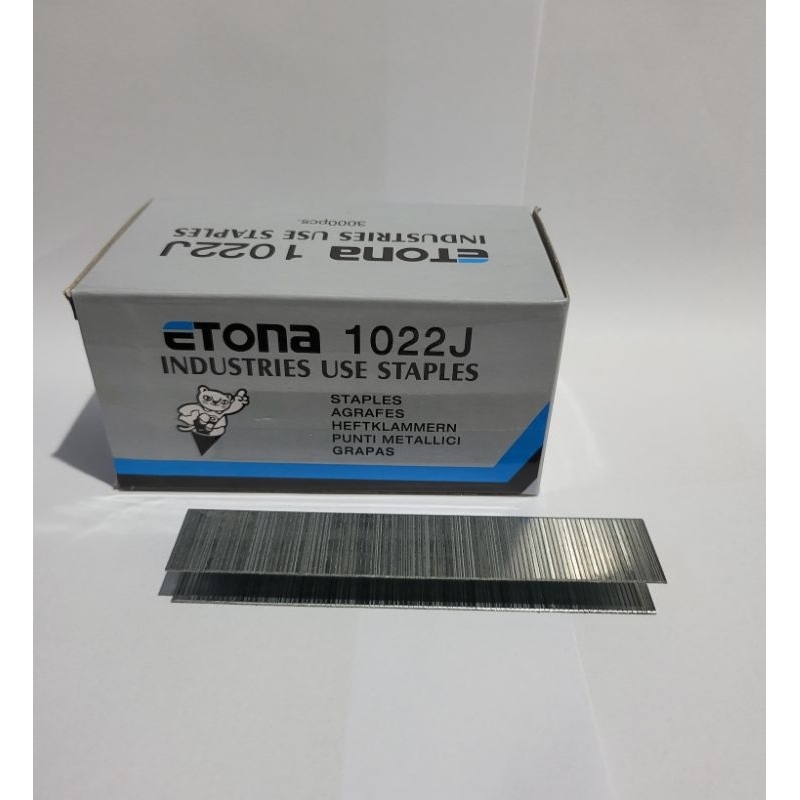 Jual Isi Staples Tembakan Etona 1022J/Isi Staples Gun 1022J | Shopee ...