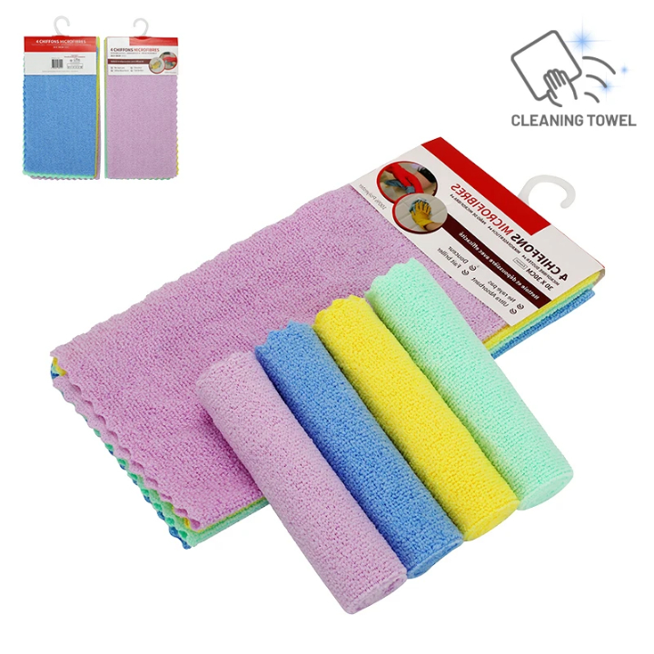Jual Kain Lap Handuk Mikrofiber / Microfiber Towel 30 x 30 CM Untuk Lap ...