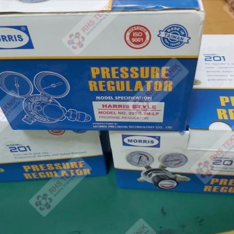Jual Morris Regulator Oxygen Acetylene LPG propane 201 original asli ...