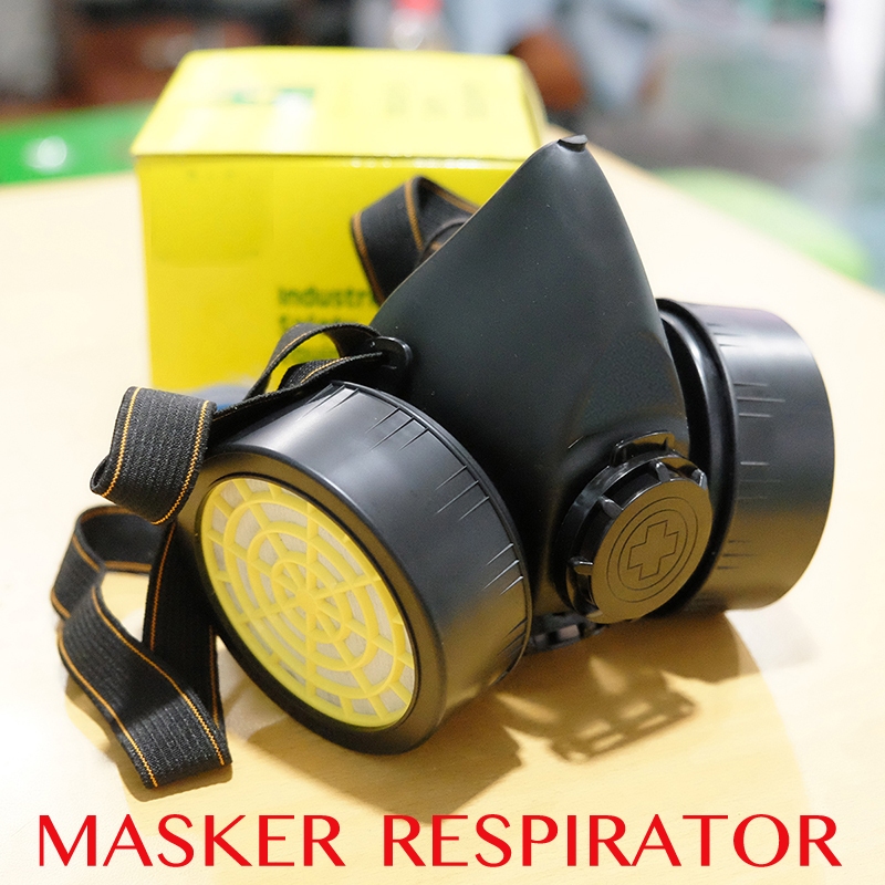 Jual Masker Respirator Industrial Safety Equipment Chemical Respirator ...
