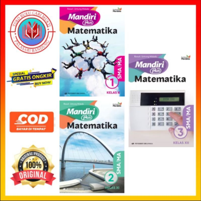 Jual BUKU MANDIRI PLUS MATEMATIKA SMA/MA KELAS 10.11.12.KURIKULUM MERDEKA | Shopee Indonesia