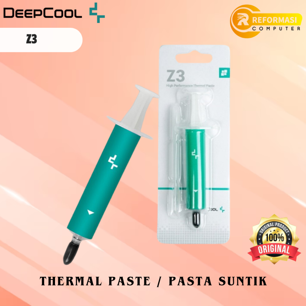 Jual DEEPCOOL Z3 THERMAL PASTE / PASTA SUNTIK | Shopee Indonesia