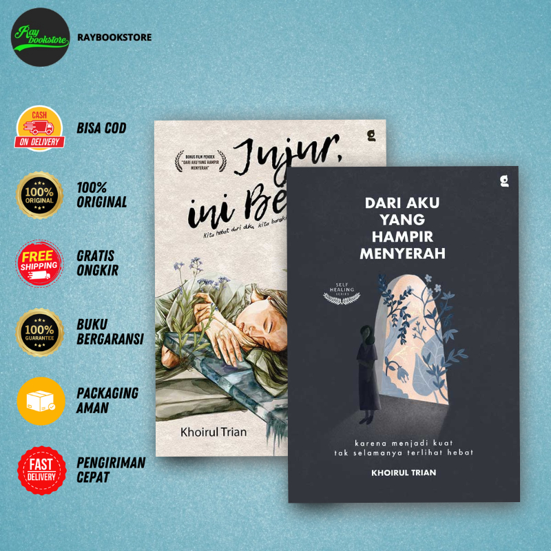 Jual Buku Dari Aku Yang Hampir Menyerah II Jujur Ini Berat - Khoirul Trian - Agro | Shopee Indonesia