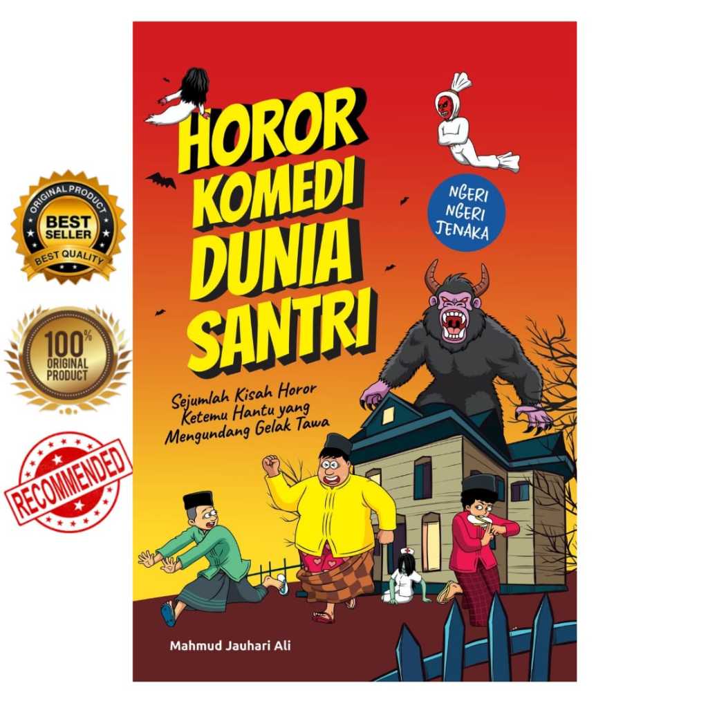 Jual Buku Horor Komedi Dunia Santri: Sejumlah Kisah Horor Ketemu Hantu ...